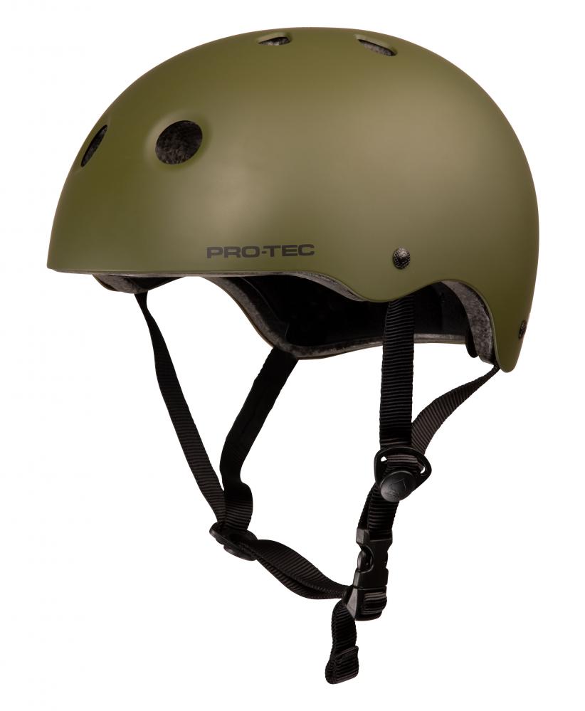 Pro-Tec Classic Certified Helmet - Olive – Slick's Skate Store