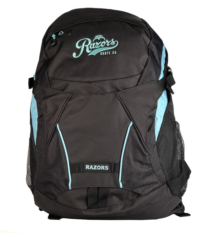Razors Humble Backpack - Black/Mint – Slick's Skate Store