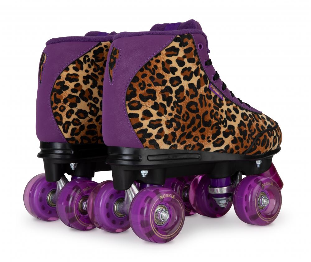 Rookie Harmony Leopard Print Roller Skates – Slick's Skate Store