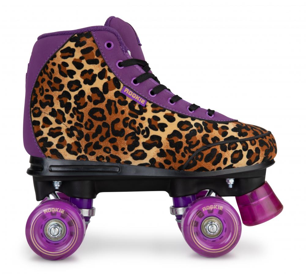 Rookie Harmony Leopard Print Roller Skates – Slick's Skate Store