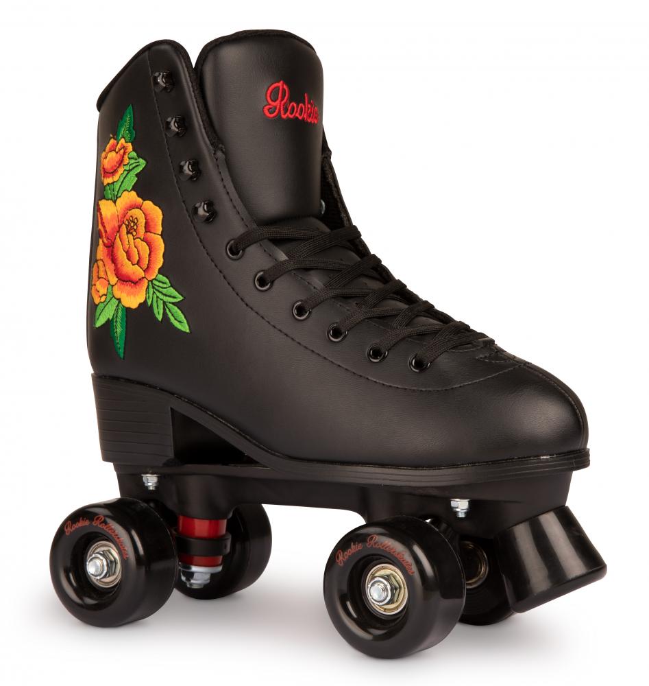 Rookie Rosa Black Quad Roller Skates – Slick's Skate Store