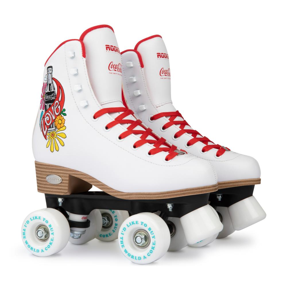 Rookie X Coca-Cola Love Roller Skates - White – Slick's Skate Store