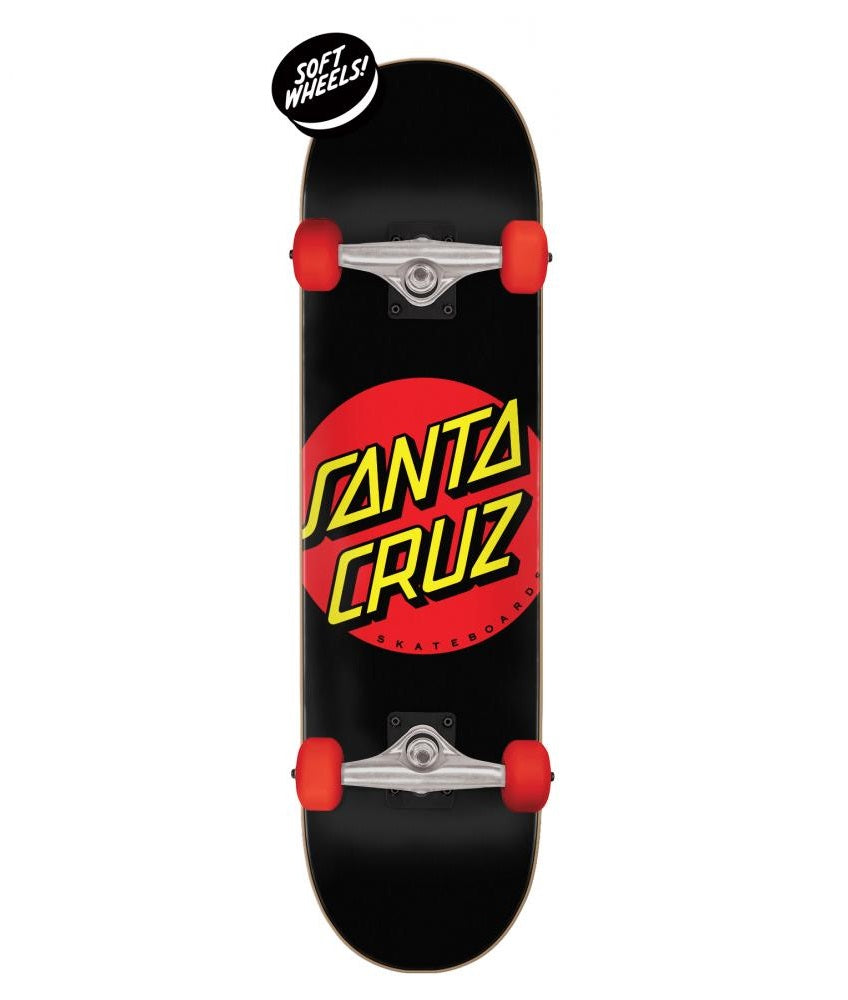 Santa Cruz Classic Dot Mini Skateboard - 7.25" – Slick's Skate Store