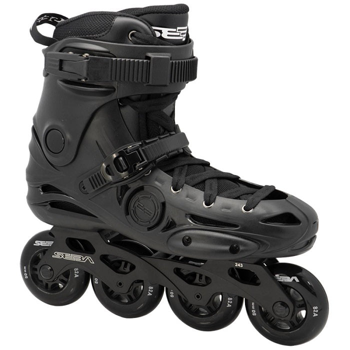 Seba E3 80 Premium Inline Skates - Black – Slick's Skate Store