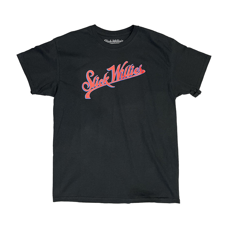 Slick Willie's Original T-Shirt - Black – Slick's Skate Store