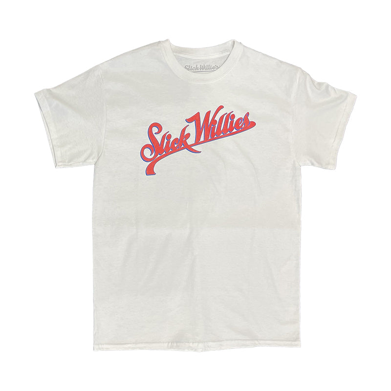Slick Willie's Original T-Shirt - White – Slick's Skate Store