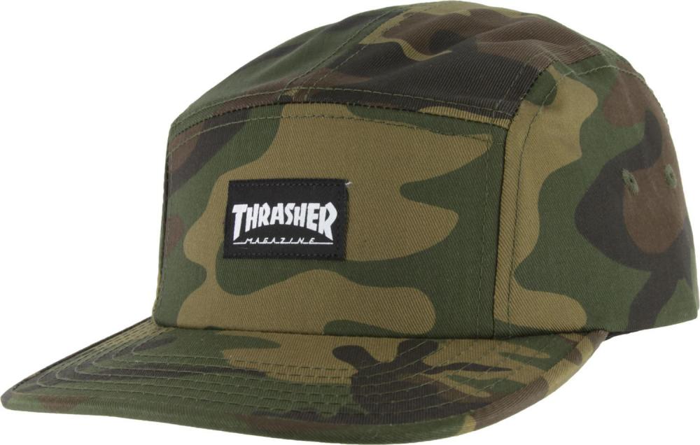 Thrasher 5 Panel Cap - Camo – Slick's Skate Store