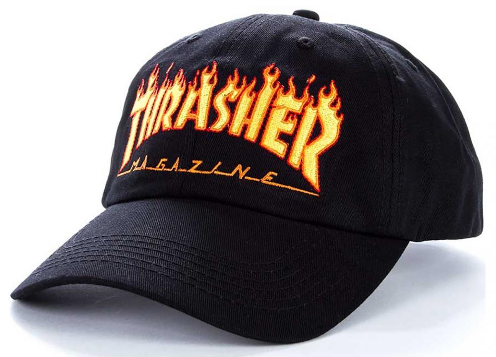 Thrasher Flame Old Timer Snapback Cap – Slick's Skate Store